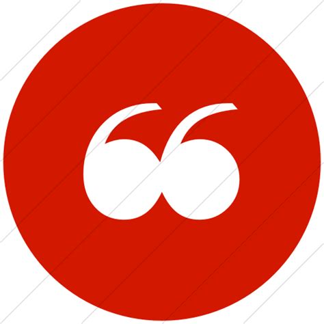 Red Quotation Mark Logo Logodix
