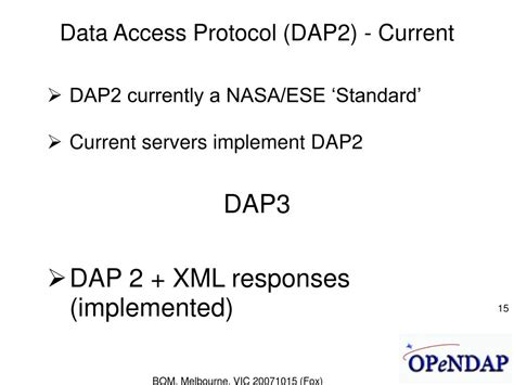 ppt opendap the open source project for a network data access