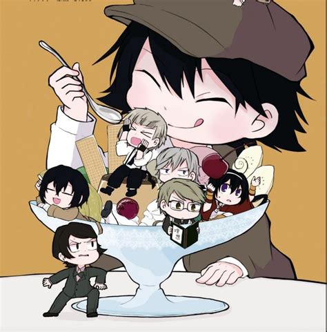 文豪ストレイドッグス わん！ 乱歩 公式 Dibujos Bonitos Bocetos Bonitos Personajes De