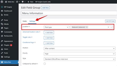 How To Create Menus For Restaurants P2 Using Meta Box And Bricks