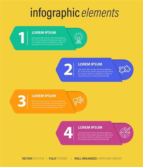 Premium Vector Infographic Elements Data Visualization Vector