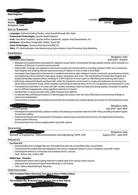 Civil Engineer R Resumes
