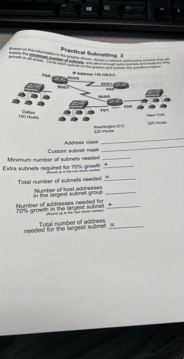 Solved Problem 1 Number Of Needed Usable Hoots 8 Network