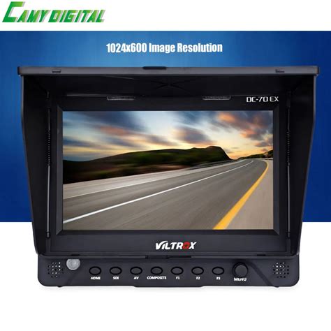7 Viltrox DC 70EX HD Clip On HDMI SDI AV Input Output Camera Video LCD Monitor Display For