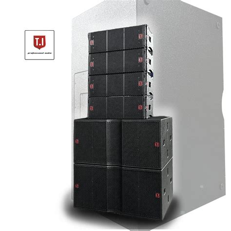 High Quality Watts Rws Powerful Sound Equipment Double Inch Two Way Line Array Speakers