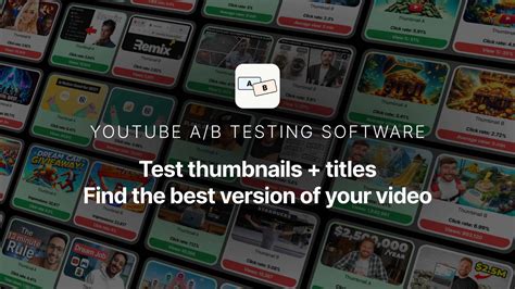 Thumbnail Ab Testing Thumbnail Test