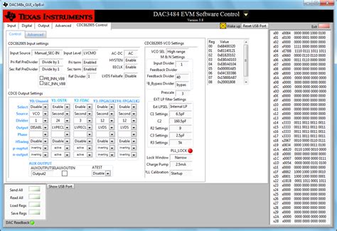 Cdce62005 Dac34h84 Evm Round 2 Clock And Timing Forum Clock