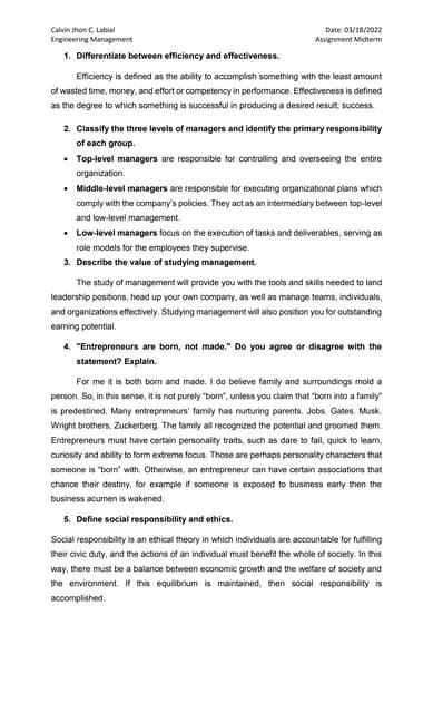 Assignment Midterm Chapter 5 Pdfassignment Midterm Chapter 5 Pdf