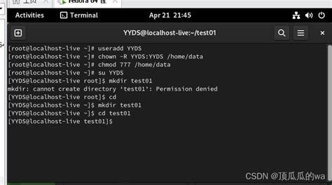 Linux 中创建新用户，并给其读，写，执行的能力linux 用户写 Csdn博客
