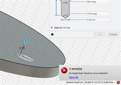 aligning a hole to a point autodesk community