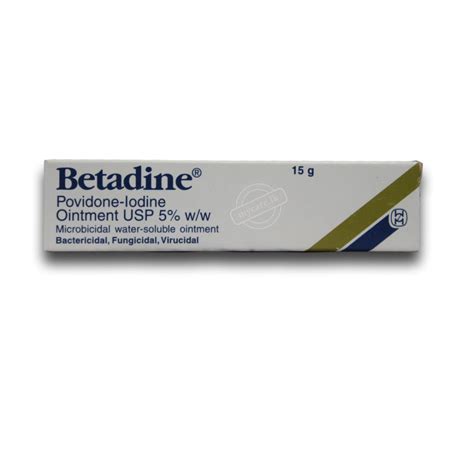 Betadine Ointment 15g Rs104600 Mycarelk Sri Lanka