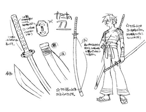 Kamina Model Sheet Gurren Lagann Character Design Character Design