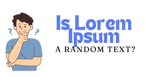 Is Lorem Ipsum A Random Text Lipsum Hub