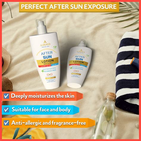 After Sun Lotion Face And Body Alvanso Beauty And Nature
