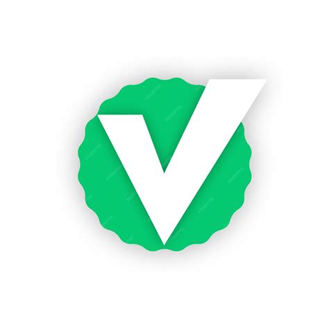 색 바탕에 고립된 체크 마크 프리미엄 벡터