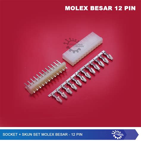 Jual Skun Set Molex Besar Socket Shopee Indonesia