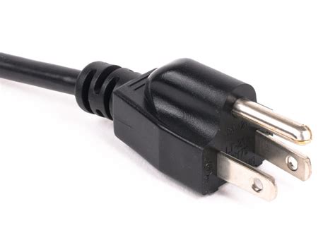 Nema 5 15p To Iec320 C5 60 18awg Svt Black Power Cord Webber Electronics