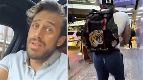video oops lambda garcía mostró de más mientras caminaba en el