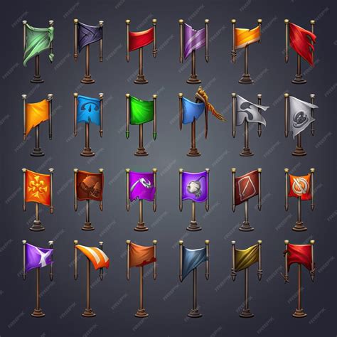 Premium Photo Sign Flag Pole Game Ai Generated Icon Symbol Shape Object Design Mark Sign Flag