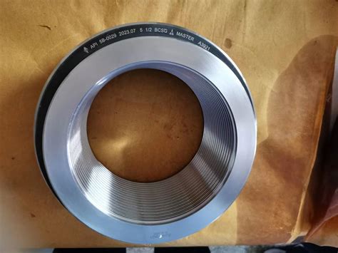API Thread Gauge Working Ring And Plug Gauge And Mater Gauge Plug Gauge And Ring Gauge