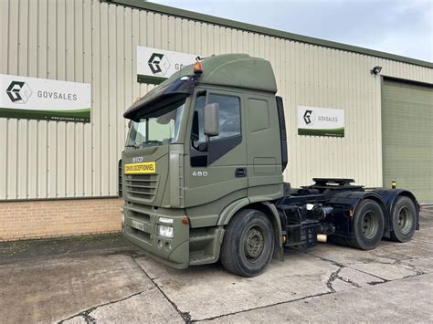 Iveco Stralis Ex Army Truck Military Tractor Unit 6x4 Tractor Unit