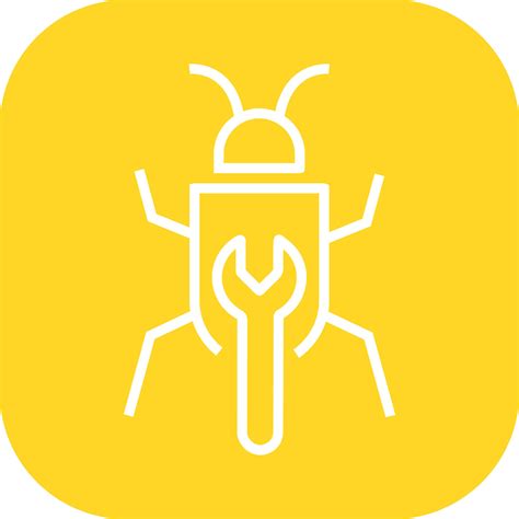 Bug Fixing Vector Icon 40100971 Vector Art At Vecteezy