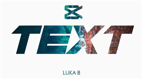 how to add video inside text in capcut youtube text ux app design