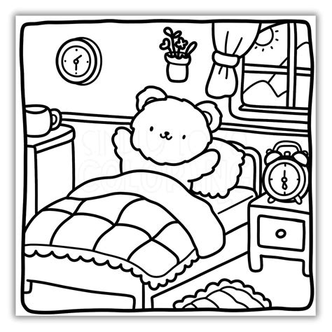 Cute Bear Coloring Pages Free Pdf Printables Simply Love Coloring