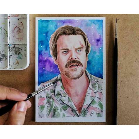 Print Stranger Things Hopper