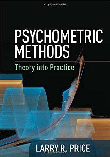 Psychometric Methods Theory Into Practice Twin Sea Star