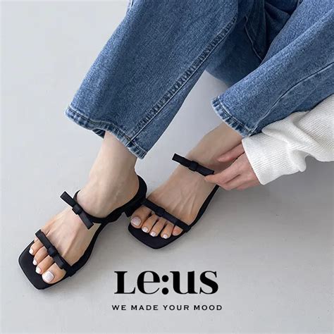 225~255사이즈 당일발송👍[made] 셀리 리본 뮬 슬리퍼and쪼리 2type 스트랩 로우굽 미들굽 에이블리 스토어