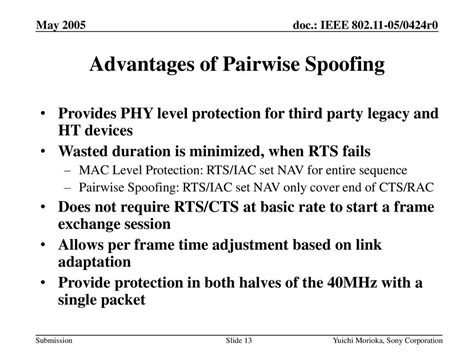 Doc Ieee Xxxxr0 May 2005 May Ppt Download
