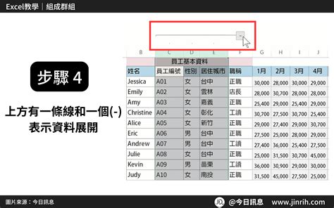 Excel 隱藏或顯示列或欄、取消隱藏怎麼做 組成群組隱藏收合效率更快 今日訊息