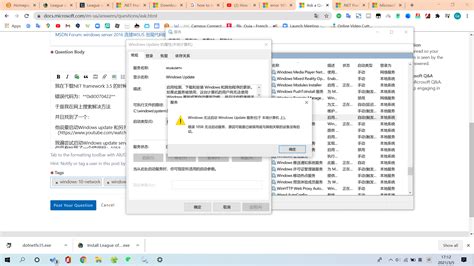 Windows 更新与 Net Framework 35 错误 Microsoft Qanda