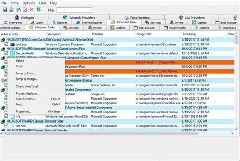 Autoruns For Windows 使い方 Sysinternals Autoruns Dentalcoalition
