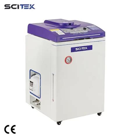 Scitek Vertical Autoclave Stainless Steel Ce Certificated Laboratory Autoclave Autoclave And