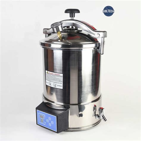Autoclave Pórtatil Tipo Control Del Tiempo Bkm P T Biobase Goltech