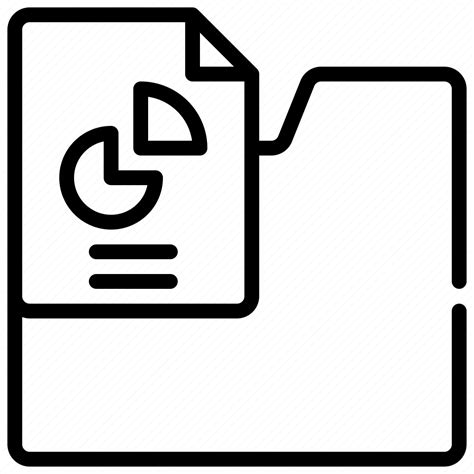Folder Report Document Paper Presentation Icon Download On Iconfinder