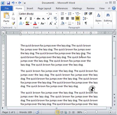 WORD PARAGRAPH INDENT LEFT SIDE