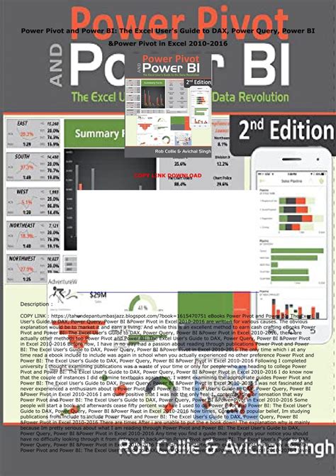 [download]pdf power pivot and power bi the excel user s guide to dax