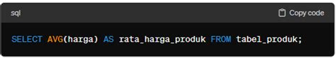 Implementasi Query SQL Untuk Menghitung Data