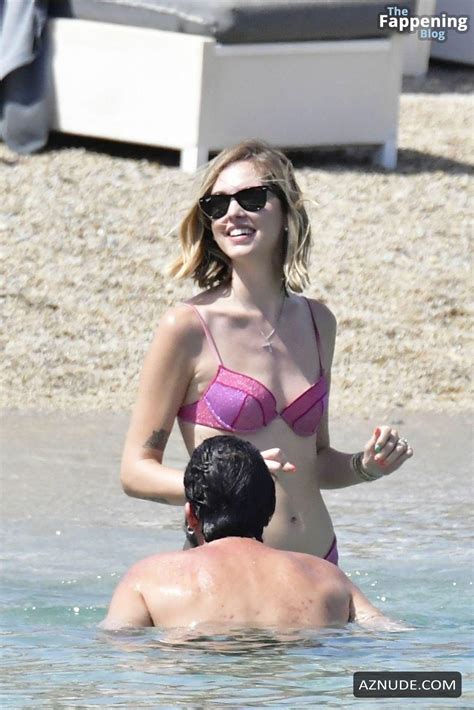 Chiara Ferragnis Sexy Summer Beach Break In Mykonos Aznude
