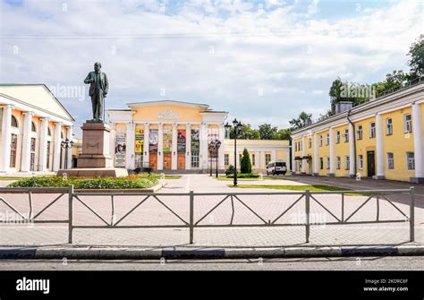 Ryazan Russia July 12 2022 Ivan Pavlov Monument In Front Of The