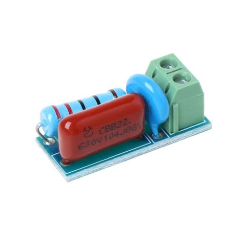 Rc Absorption Snubber Circuit Module Relay Contact Protection Resistance Surge Roboticsdna