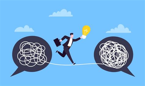 Understanding Problem Solution Simplify Challenge Vector Image