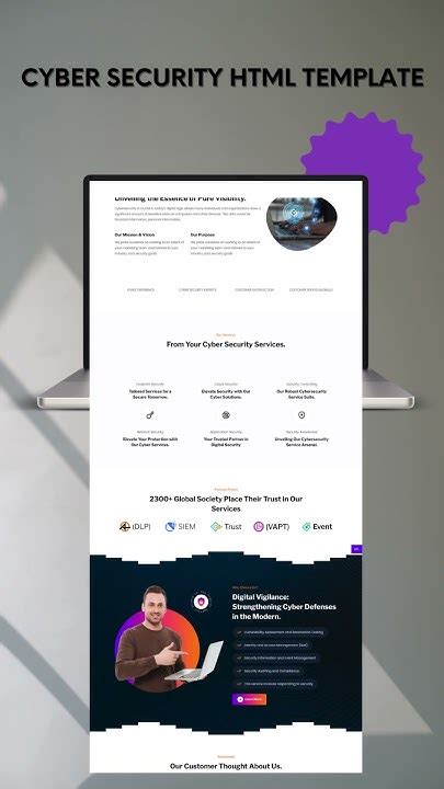Paheli Cyber Security Html Template Webdevelopment Webdesign Tailwindcss Designinspiration