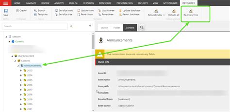 Sitecore Powershell Indexing On Context Menu Cms Sky