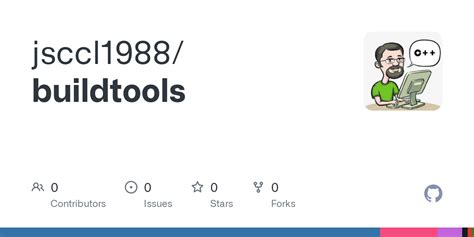 Github Jsccl1988buildtools
