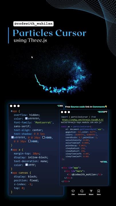 Magic Cursor Css Coding Cursor Website Frontenddeveloper Youtube
