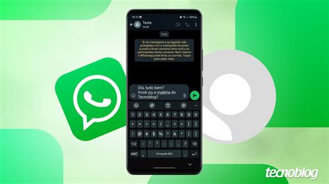 Como Pular Linha No Whatsapp Para Quebrar O Parágrafo Tecnoblog